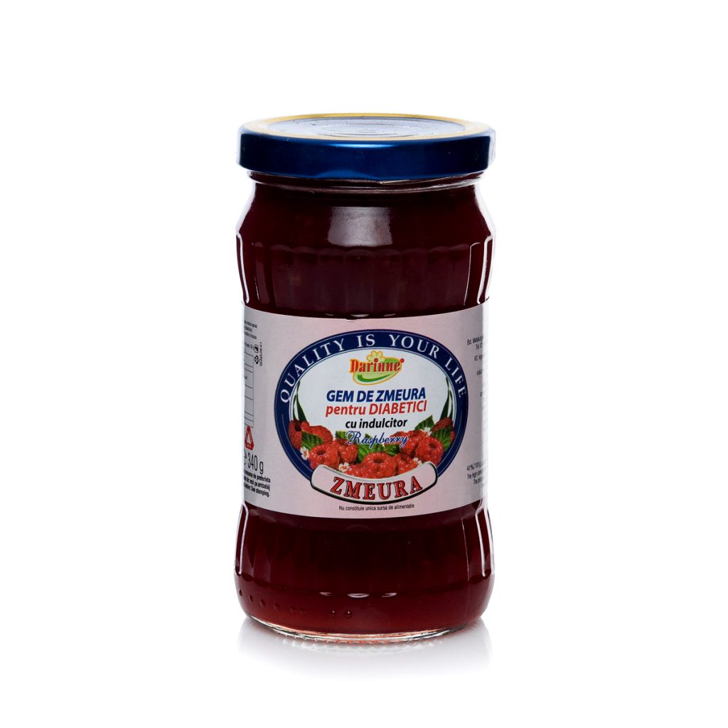 Darinne raspberry jam for diabetics, 340g – Darinne Distribution