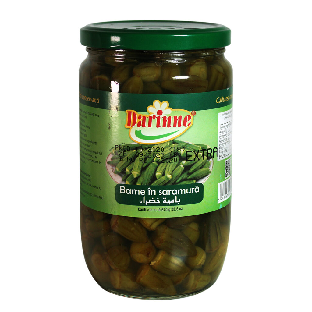 Bame în saramură Darinne, 670g – Darinne Distribution