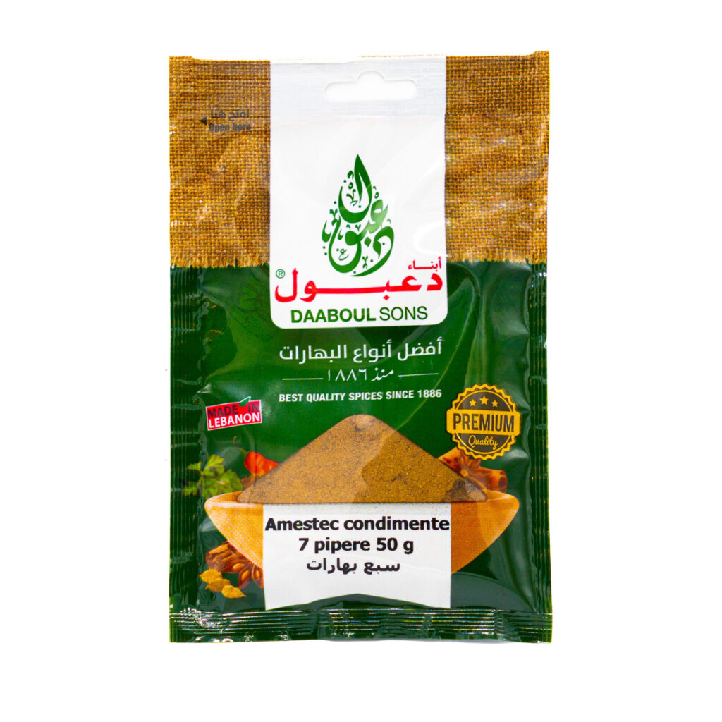 Amestec condimente 7 Pipere Daaboul, 50g – Darinne Distribution