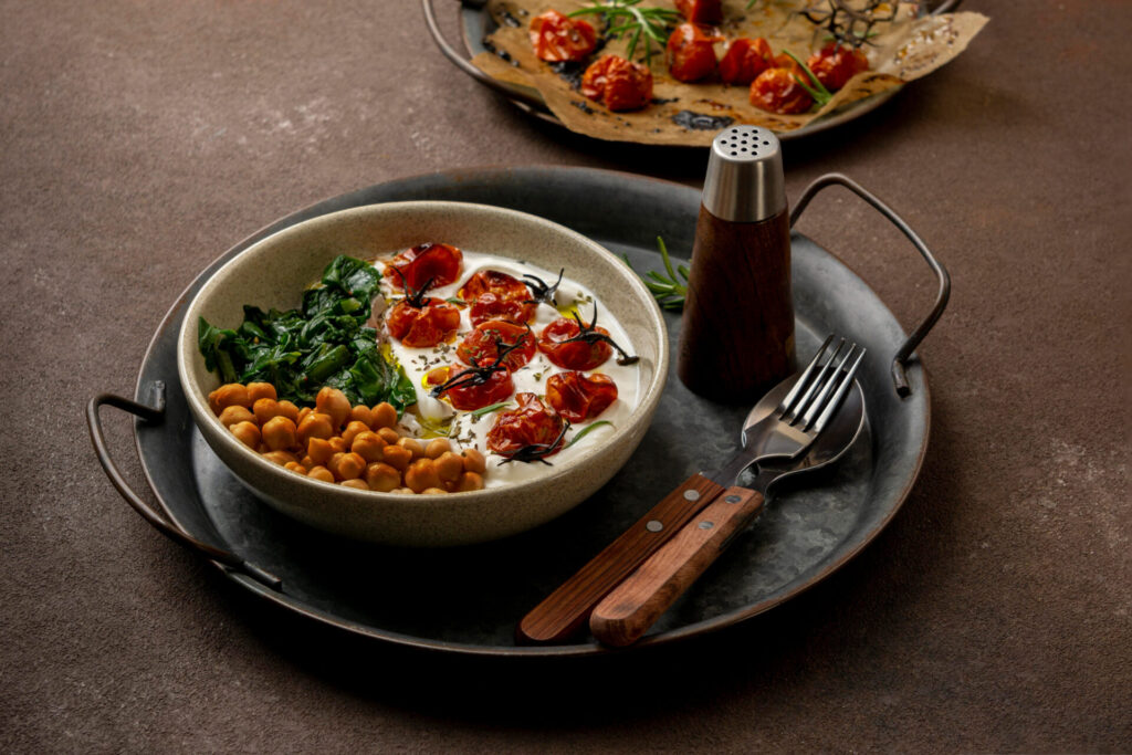 Cremă de Brânză Feta cu Năut și Roșii – Darinne Distribution